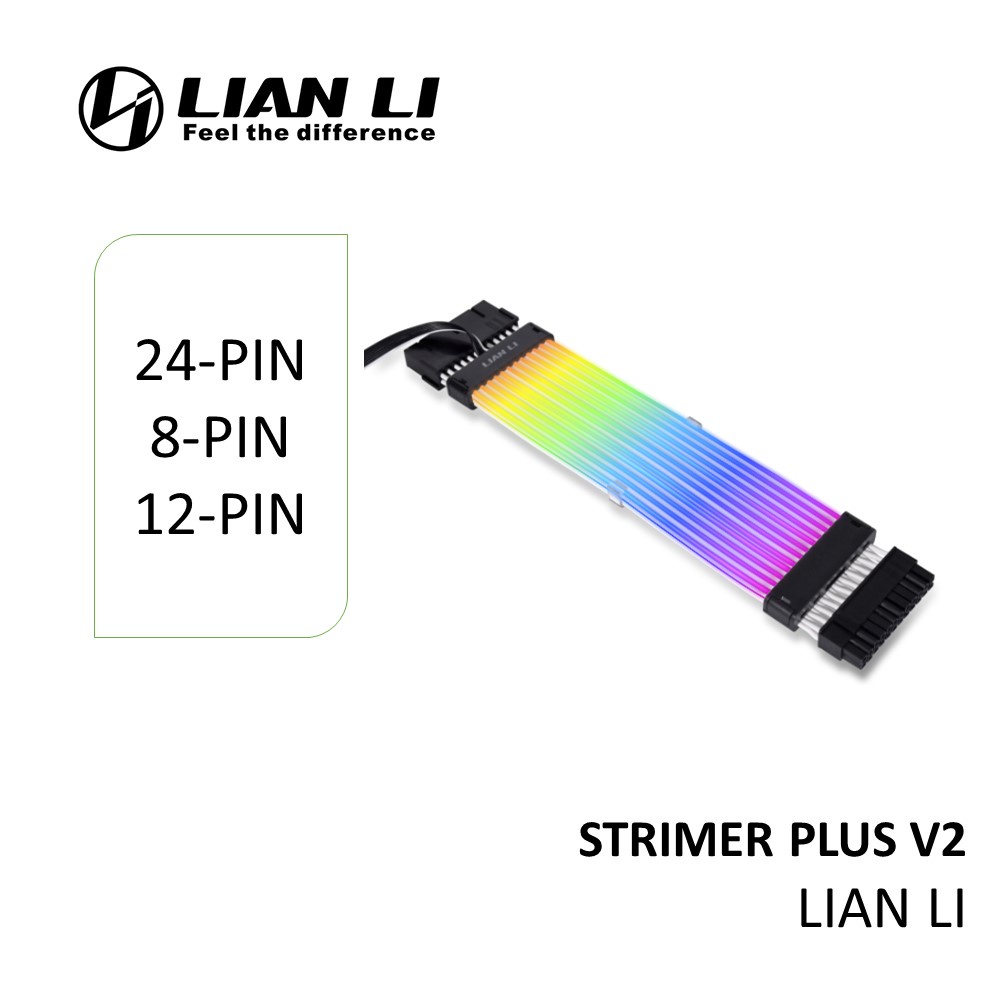 LIAN LI STRIMER PLUS V2 ( 8 Pin / 24 Pin / 12 Pin) Addressable RGB ...