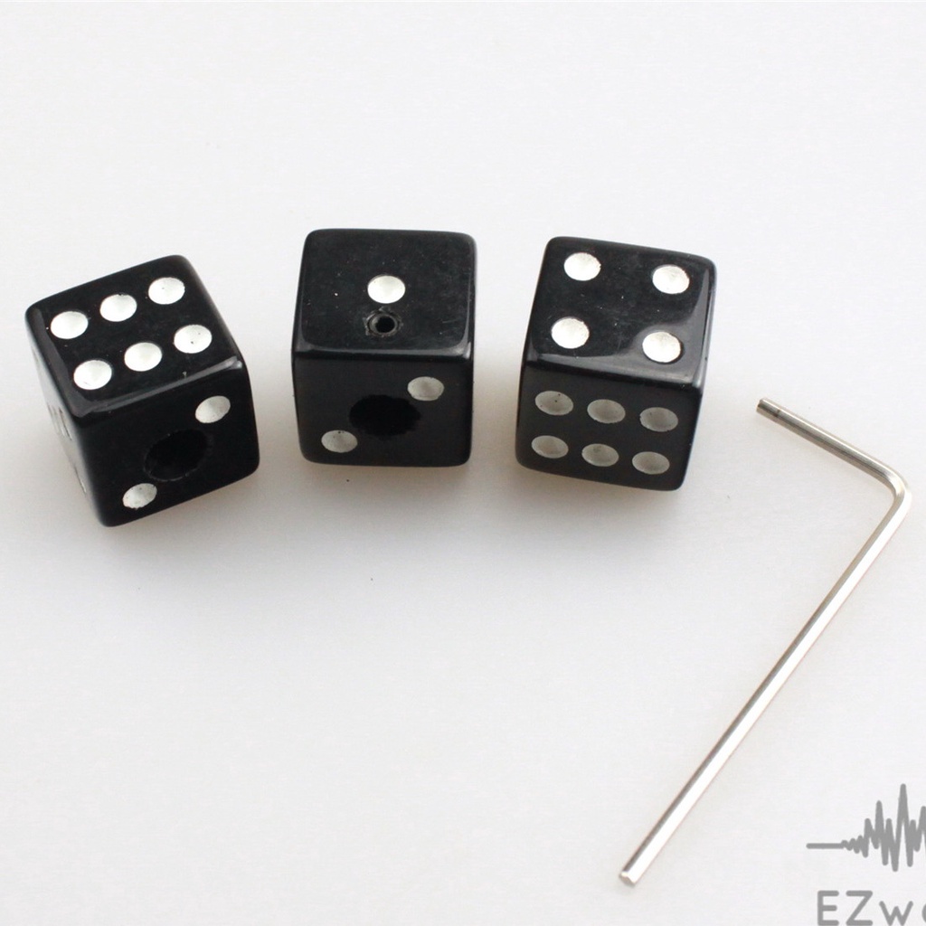 3 x Volume Tone Control Dice Knobs for Strat Tele Guitar 6mm Shaft-Red/Black/White | Shopee ...