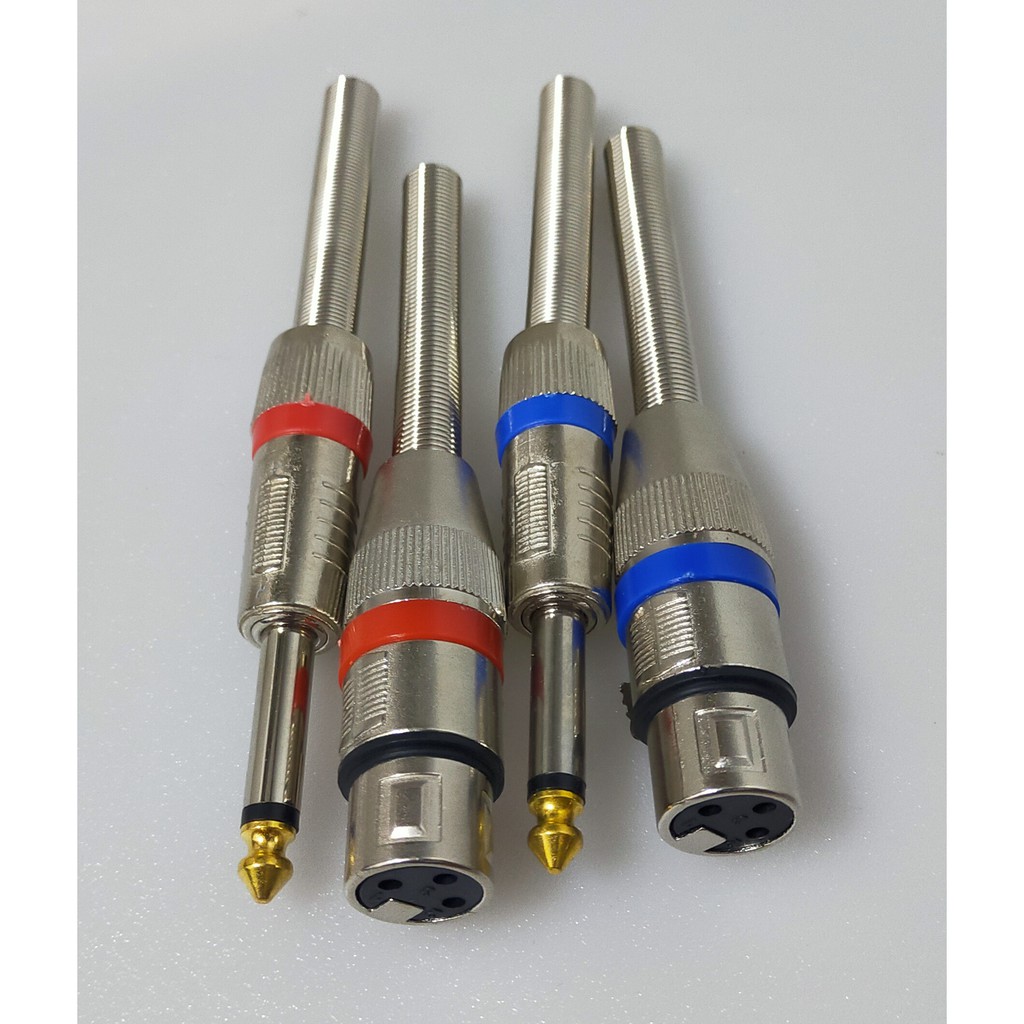 PL-55 and XLR Female Microphone Connector With Long Spring(assorted ...