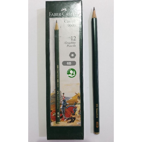 Faber-Castell Graphite Pencils 6B | Shopee Philippines