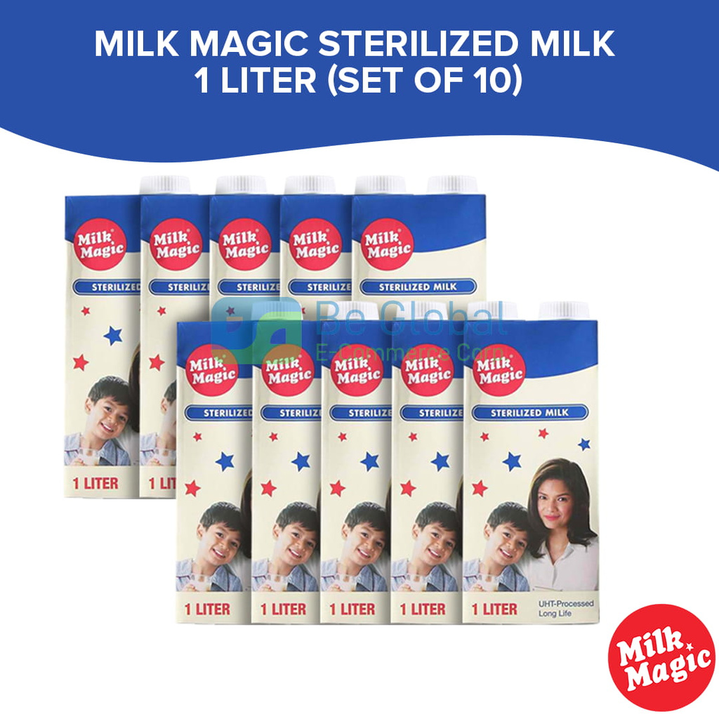 Milk Magic - Sterilized Milk 1 Liter (Set of 10) - October 23, 2025 ...
