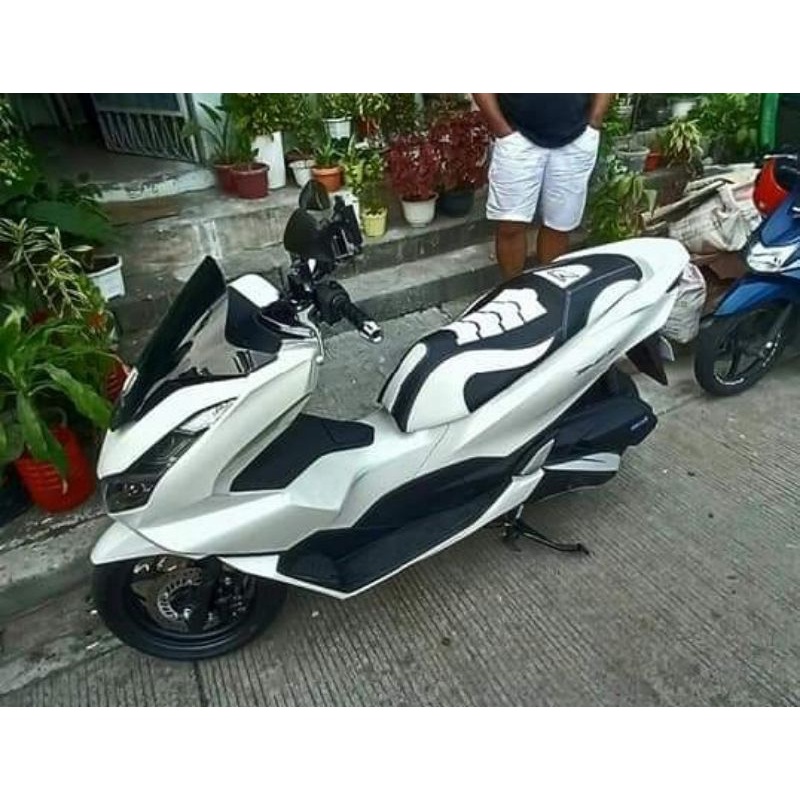 Honda Pcx Customized Seat cover Only | Shopee Philippines