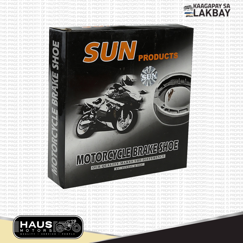 SUN BRAKE SHOE 06430-KVB-900 SCOOPY, BEAT CARB, BEAT Fi, ZOOMER X Fi ...
