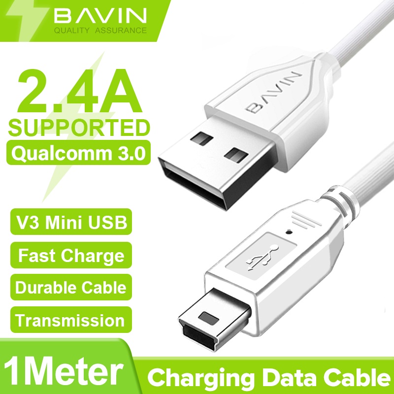 BAVIN CB071 2.4A Fast Charging Cable 1 Meter Cable Length for V3 Mini ...