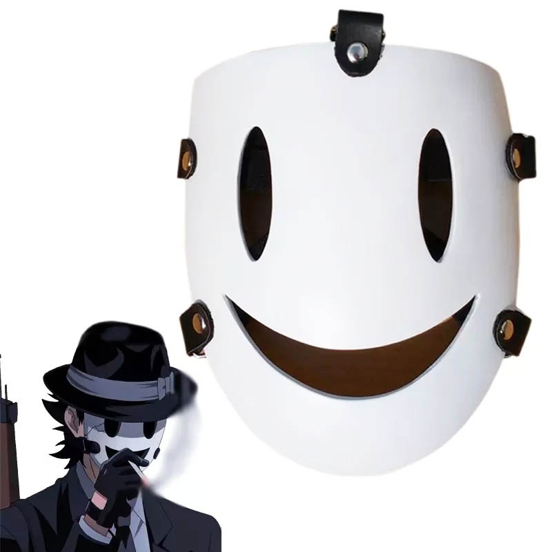 Anime Tenku Shinpan High Rise Invasion Mask White Sniper Smile Resin ...