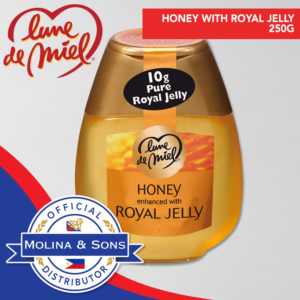 Lune De Miel Squeezy Honey & Royal Jelly 250g | Shopee Philippines