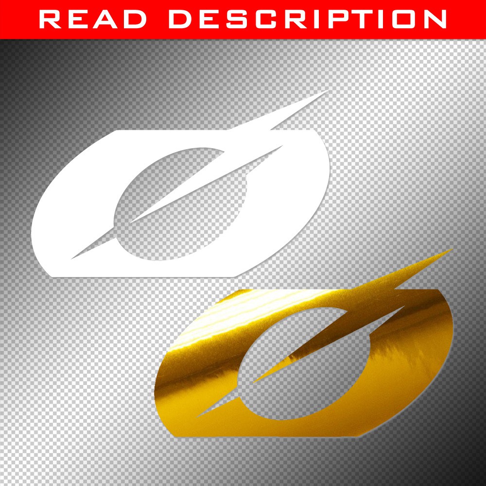 Stickers | (1X) Oneal Logo | All-Weather Die-cut Decals | 3 inches | MX ...