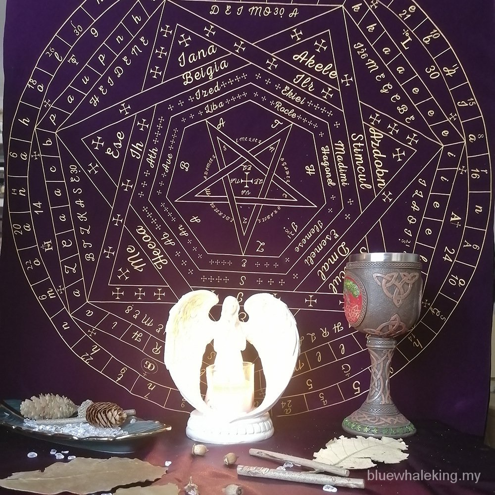 Altar Tarot Cloth,Tarot Card Tablecloth, Oracle Card Pad, Velvet ...