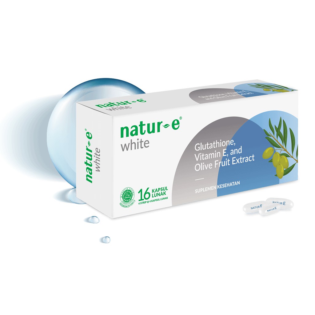Banda aceh Natur E WHITE Soft Capsules Natural beauty supplement ...