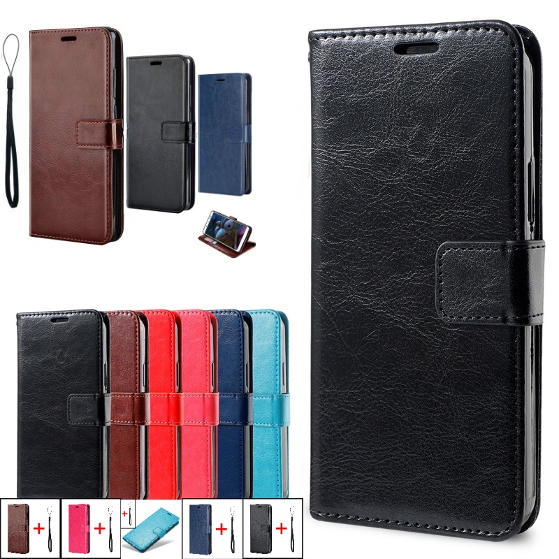 Leather wallet case for OPPO REALMEC3 F11 A9 CPH1917 CPH1919 CPH1920 ...