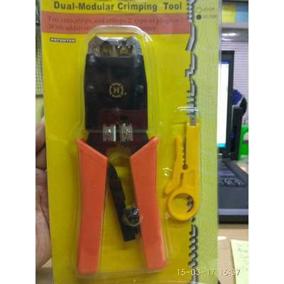 CRIMPING TOOL DUAL MODULAR / TANG CRIMPING DUAL MODULAR | Shopee ...