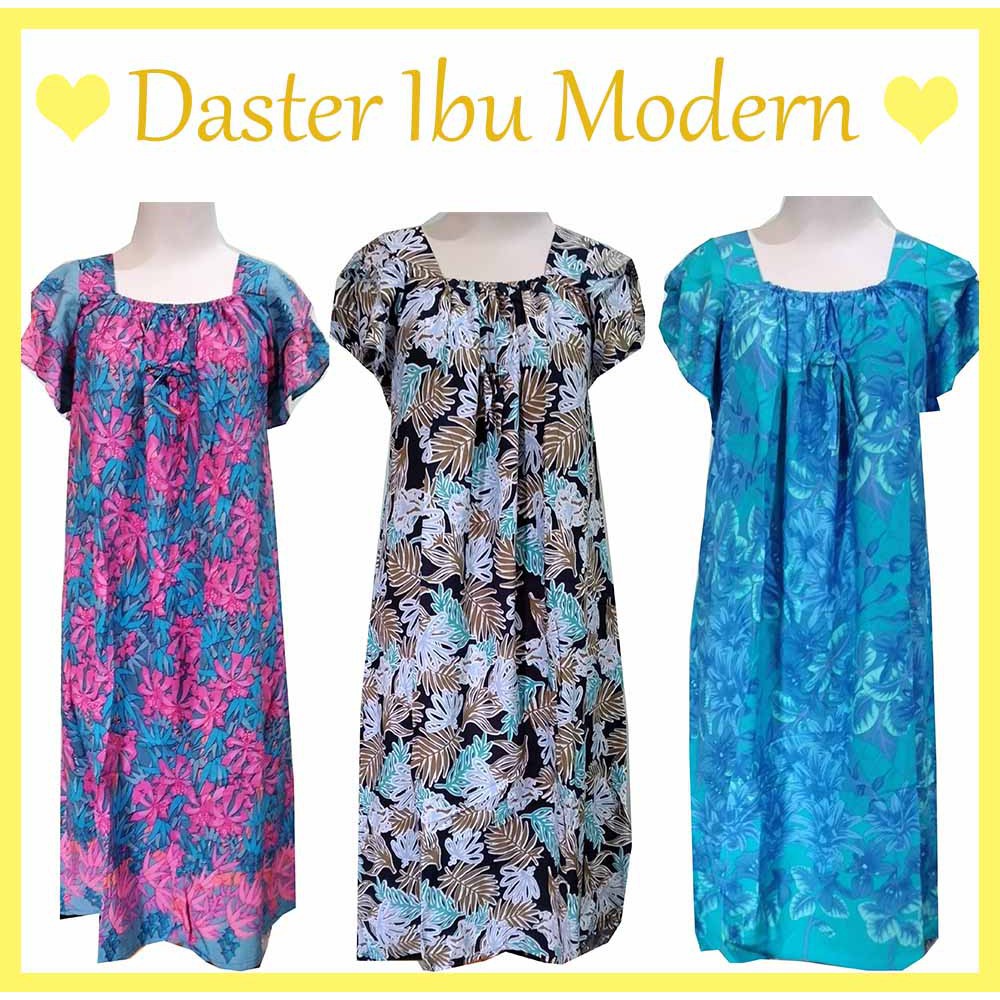 Modern MOTHER'S Daster Various Motif Daster | Shopee Philippines
