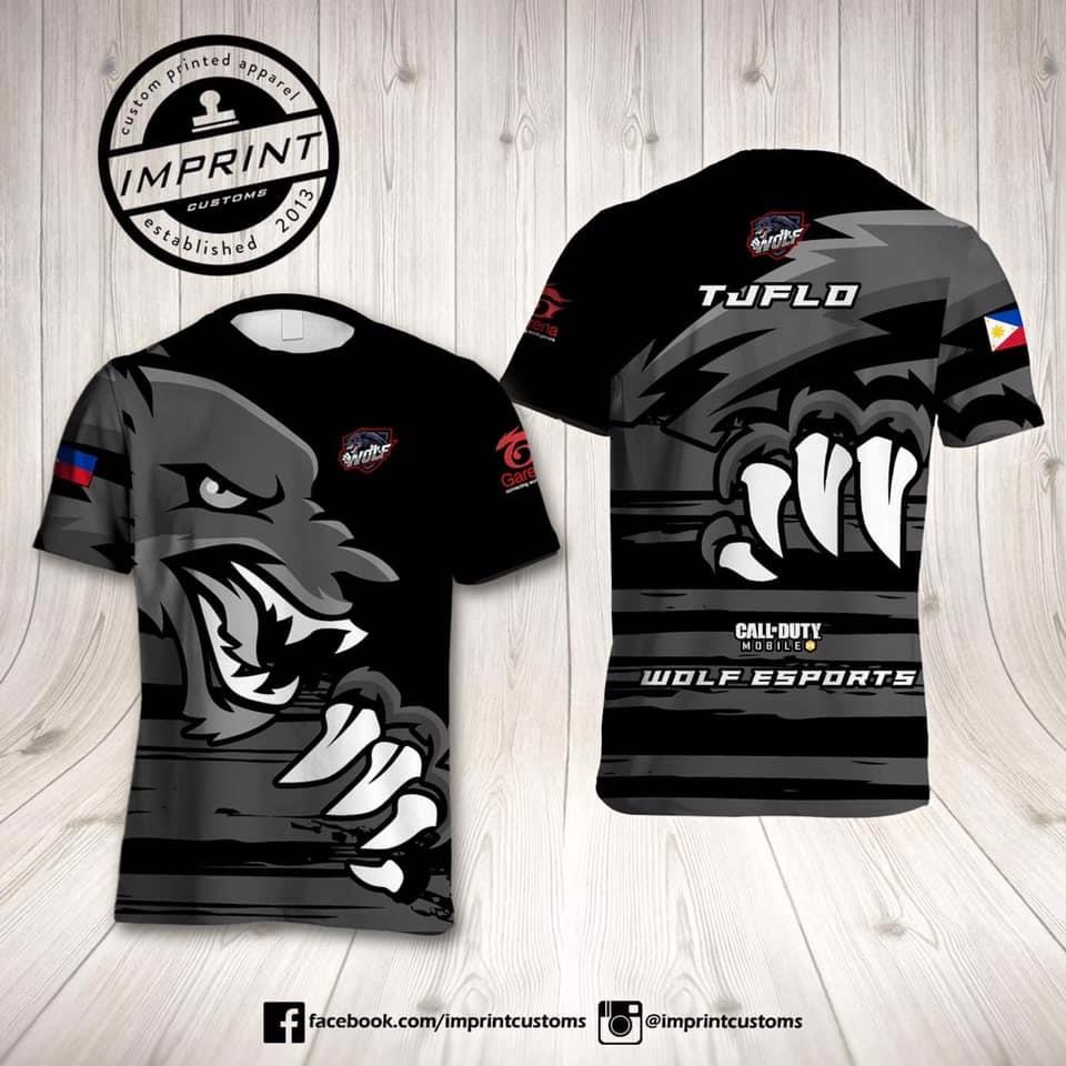 CODM Jersey Call of Duty Mobile FULL SUBLIMATION Jersey Costom Esport T ...