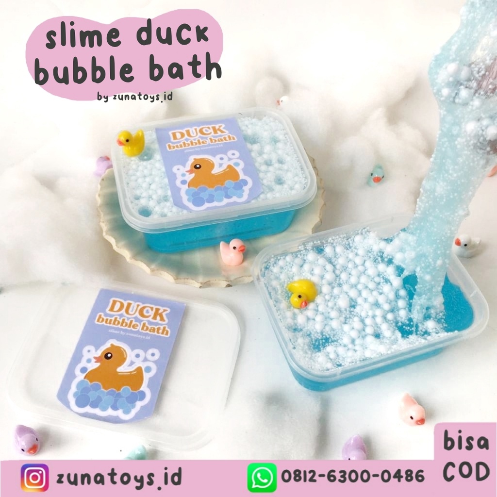 Slime duck Bubble Bath 200ml (+mini duck charm) | Shopee Philippines