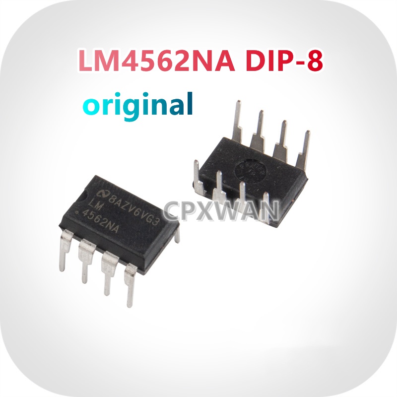 1Pcs LM4562NA DIP-8 LM4562 4562NA DIP8 Audio dual operational amplifier ...