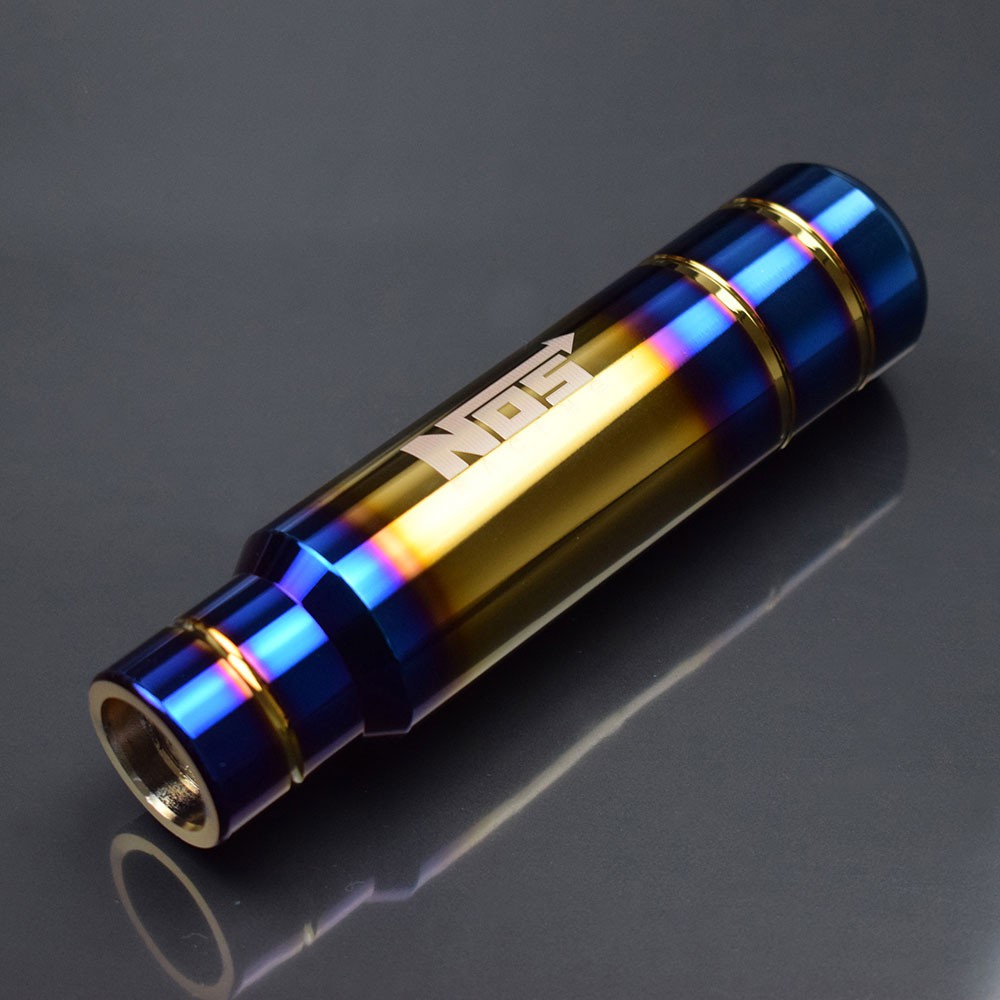 Universal Bride/NOS Burnt Blue Aluminum Car Gear Shift Knob Shifter ...