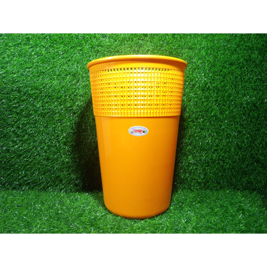 Hi-Top Trash bin Plastic Waste Can open style basurahan | Shopee ...
