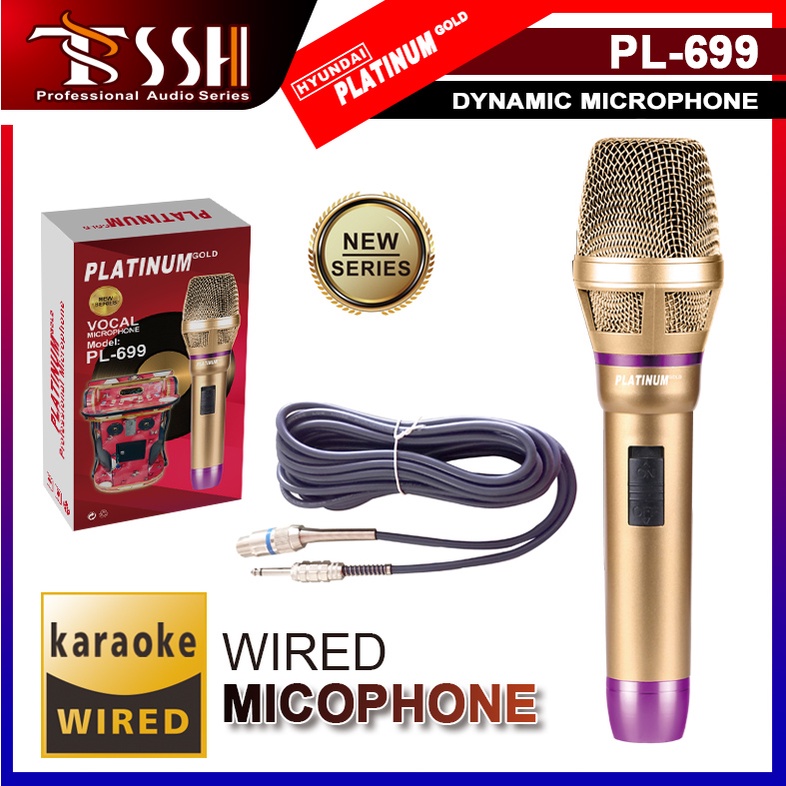 New Platinum Gold Professional PL-699 Model Heavy Duty 10M Wire ...