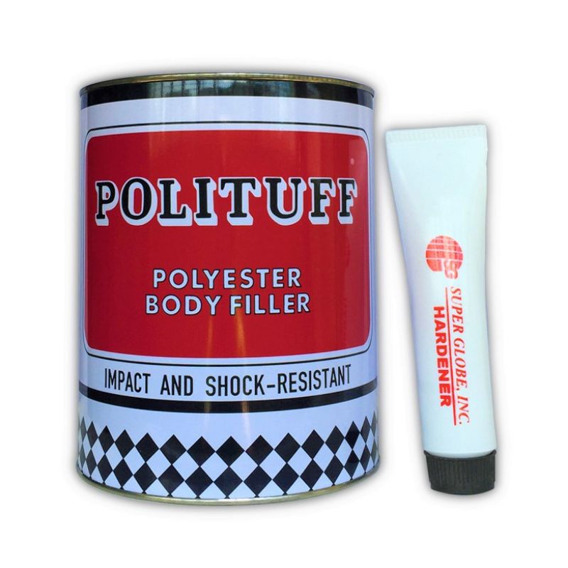 Easytite Body Filler 1liter polyester for repair dents scratches ...