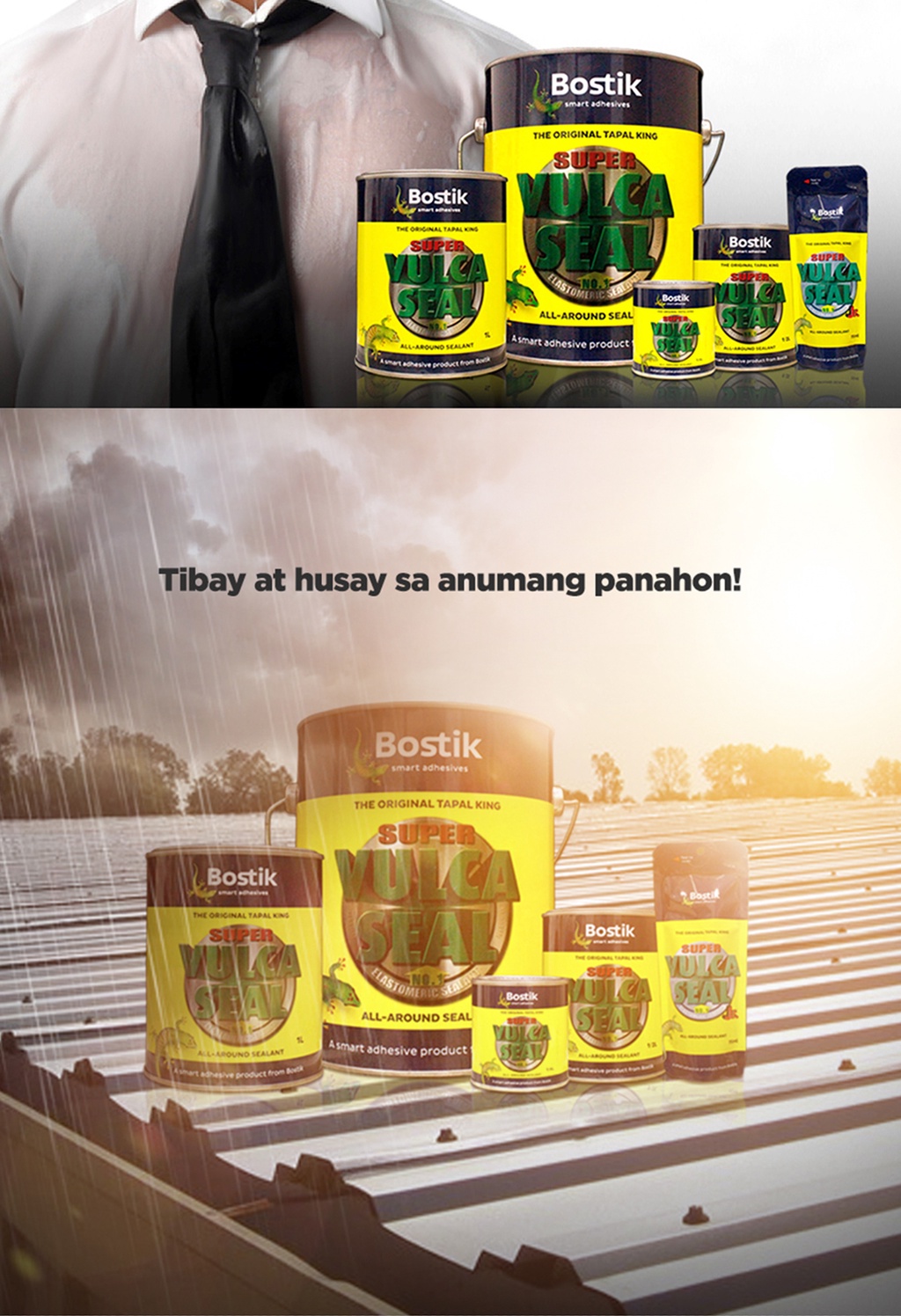 Bostik Super Vulcaseal Elastomeric All-Around Sealant 1 Liter-For ...