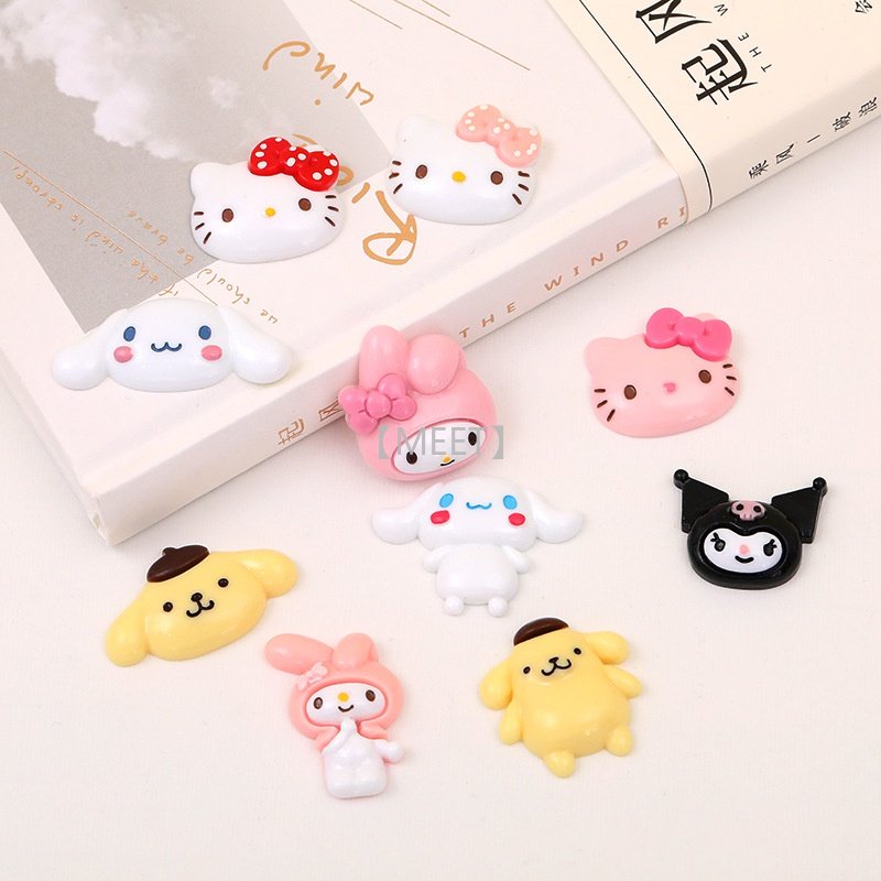 【MEET】[Order at least 5 pcs] 1pc Cartoon Cinnamon Dog Melody DIY Resin ...