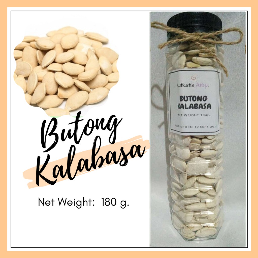 Butong Kalabasa (Squash Seeds) 180g. CandyTalk | Shopee Philippines