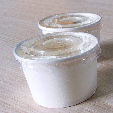 100 Cups Of 95ml Dipping Paper, With Lid | Shopee Philippines