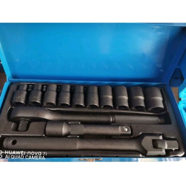 Original flyman 13pcs 1/2 drive socket ser 8mm-24mm | Shopee Philippines