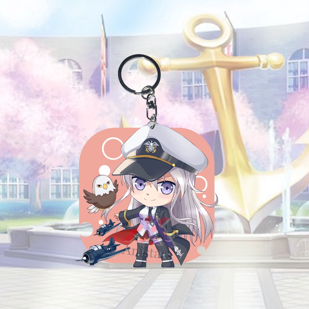 GANTUNGAN Anime Keychain azur lane enterprise 01 Ganci - Key Chain ...