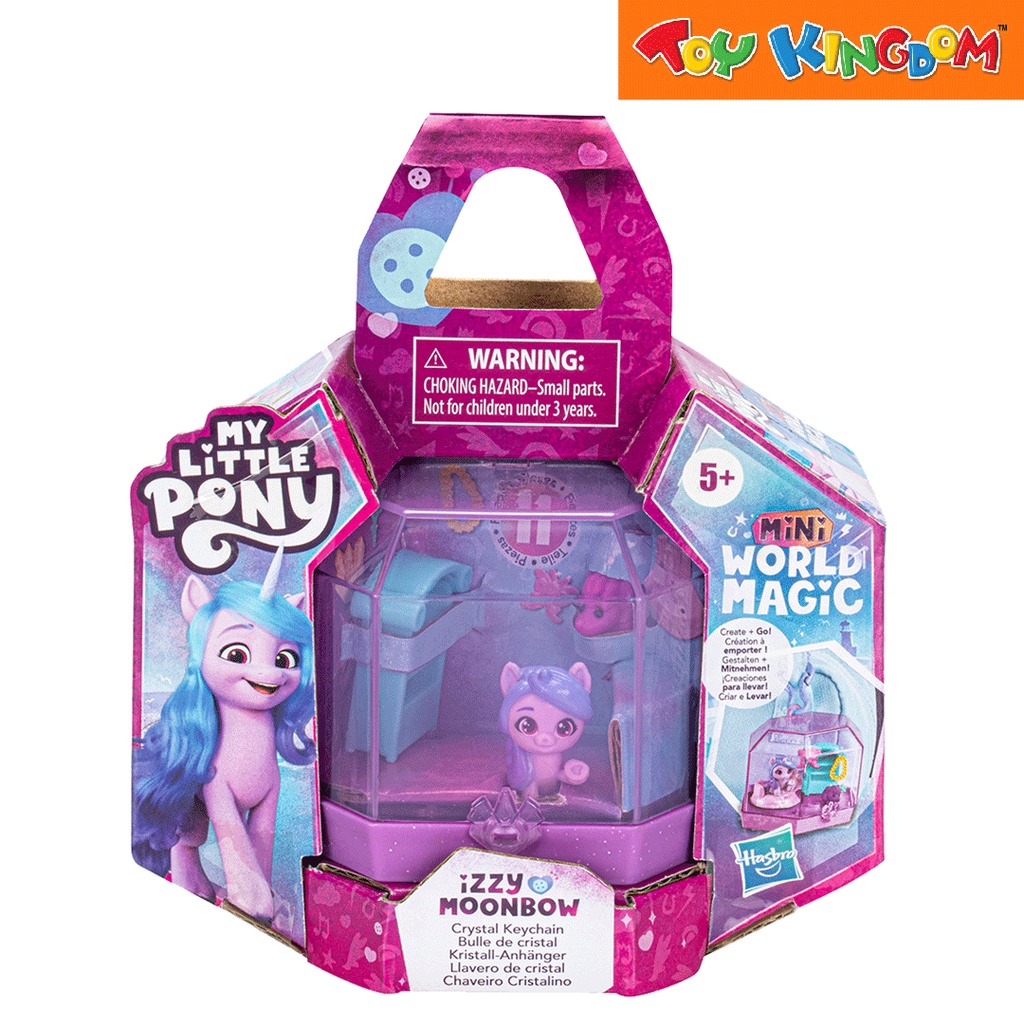My Little Pony Mini World Magic Izzy Moonbow Crystal Keychain | Shopee ...