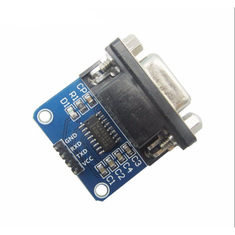 MAX3232 RS232 to TTL Serial Port Converter Module DB9 Connector MAX232 ...