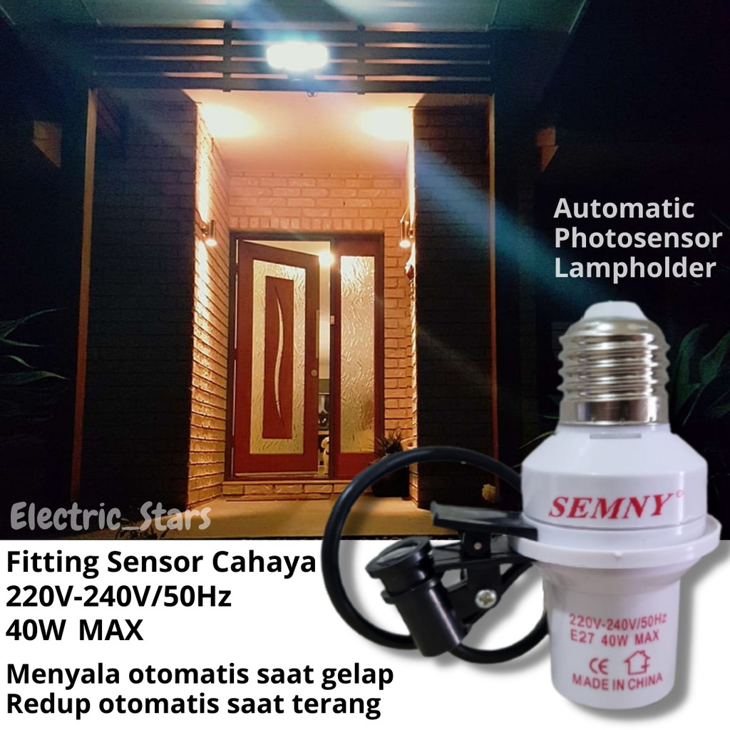 CAHAYA Semny Lamp Sensor Fittings / Automatic Light Sensor Fittings ...