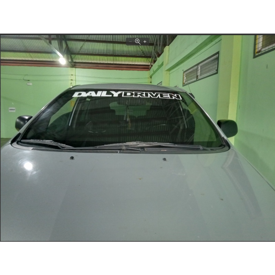 Daily Driven Windshield Sticker for car decals | Shopee Philippines