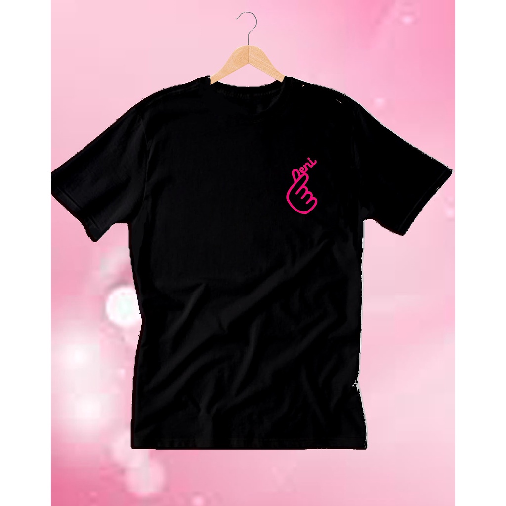LENI ROBREDO WITH LOVE POCKET DESIGN UNISEX COTTON TSHIRT | Shopee ...