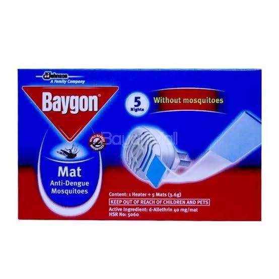 ★Baygon Electric Heater with 5 Mats for Anti – Dengue★ | Shopee Philippines