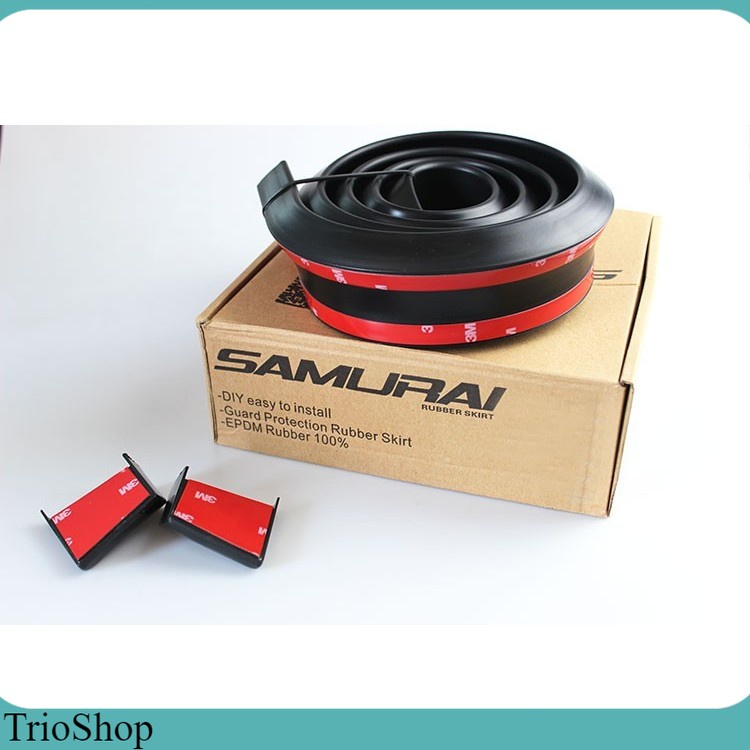 Samurai Car Black Universal DuckTail Spoiler Wing Rubber | Shopee ...