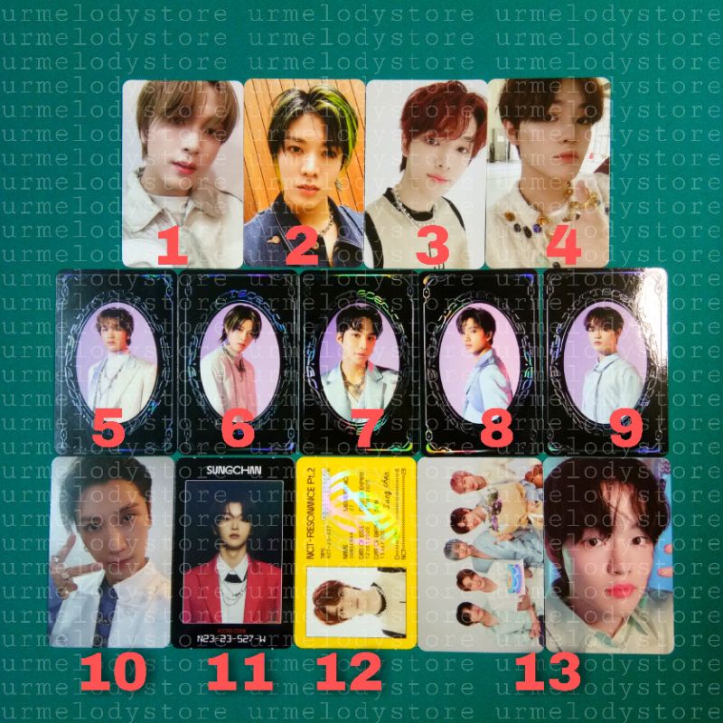 NCT OFFICIAL PHOTOCARD NCT 2020 YEARBOOK YBC DEPARTURE ARRIVAL VERSION ...