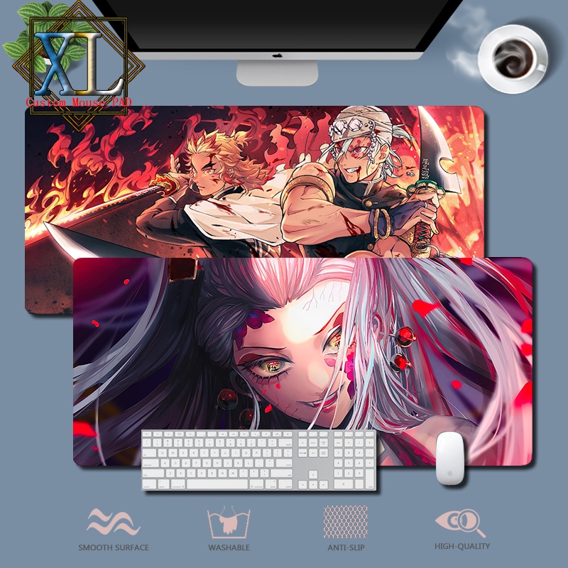 XL Custom Gaming Mouse Pad Demon Slayer Season 2 New Mouse Pad - Extra ...