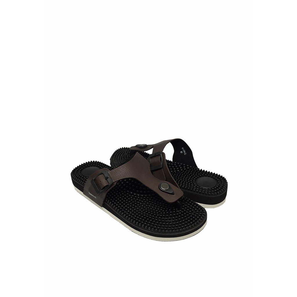 Tabata by Otto 28800106 Women's T-Strap Accu-Reflex Massage Sandals in ...