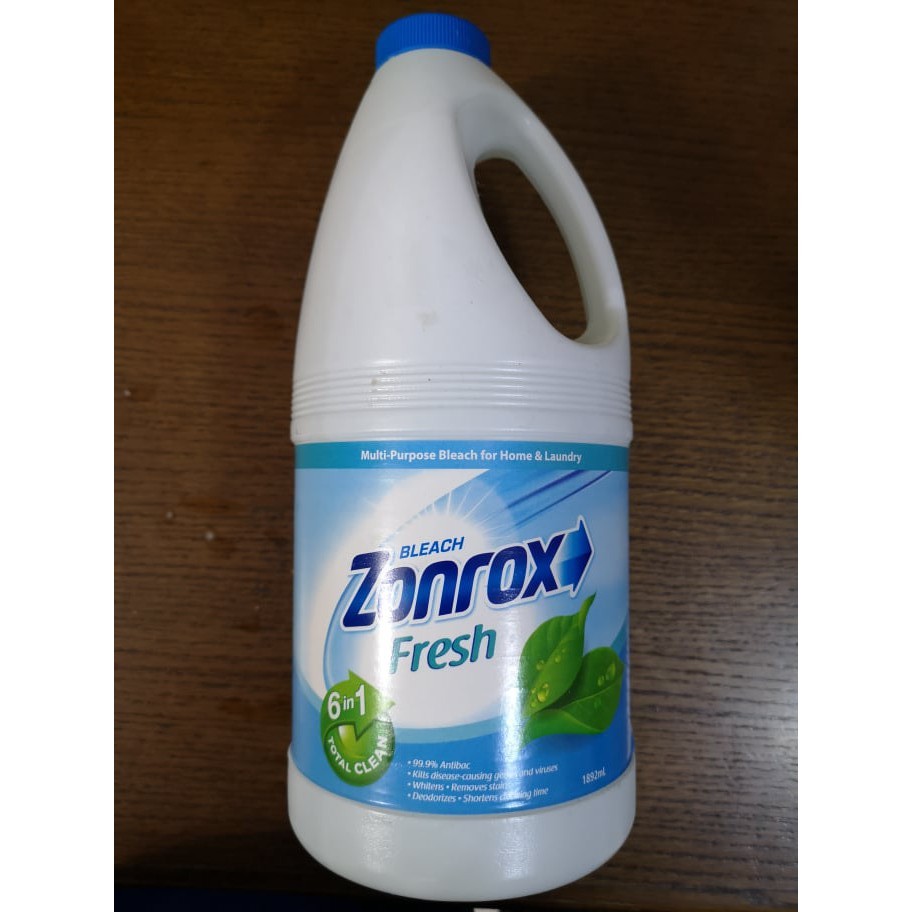 ZONROX BLEACH FRESH 1892ML Original and Authentic | Shopee Philippines