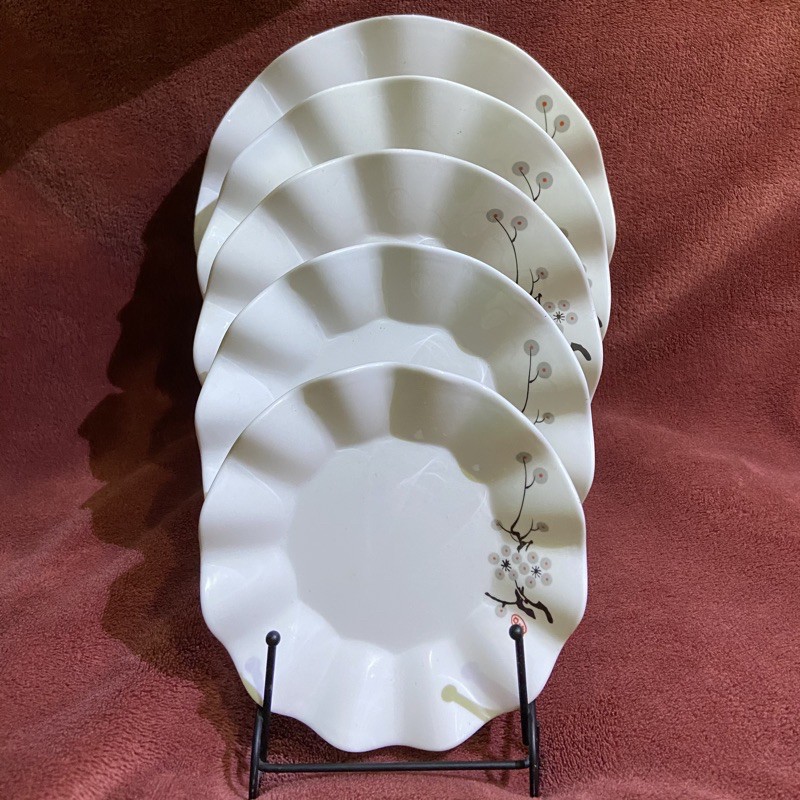 MELAMINE LOTUS PLATE/ CHINESE STYLE PLATE | Shopee Philippines