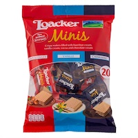 Loacker Minis Assorted Wafer 200g. Locker Mini's Filled With Hazelnut ...