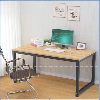 Office desk thick solid wood computer desk durable desktop Desks Tables ...