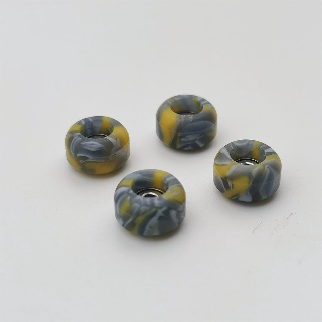 CNC Fingerboard Wheels Swirl Color for Finger Skateboard | Shopee ...