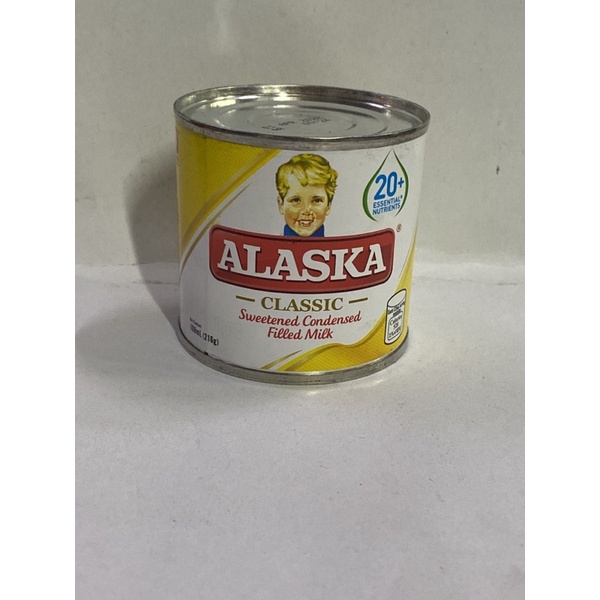 Alaska Classic Sweetened Condensed Filled Milk208g PER PC | Shopee ...