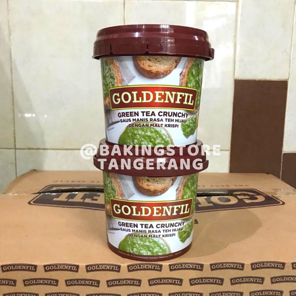 Goldenfil Greentea Crunchy 1kg | Goldenfil Matcha Crunchy Jam | Shopee ...