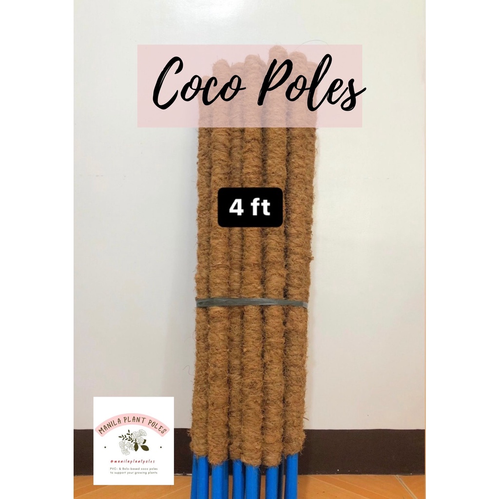 Coco pole, PVC coco poles, Coco Ropes, Plant pole, Plant support, Plant ...