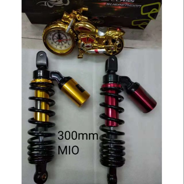 Motorcycle rear shock with baso for Mio 300mm | Shopee Philippines