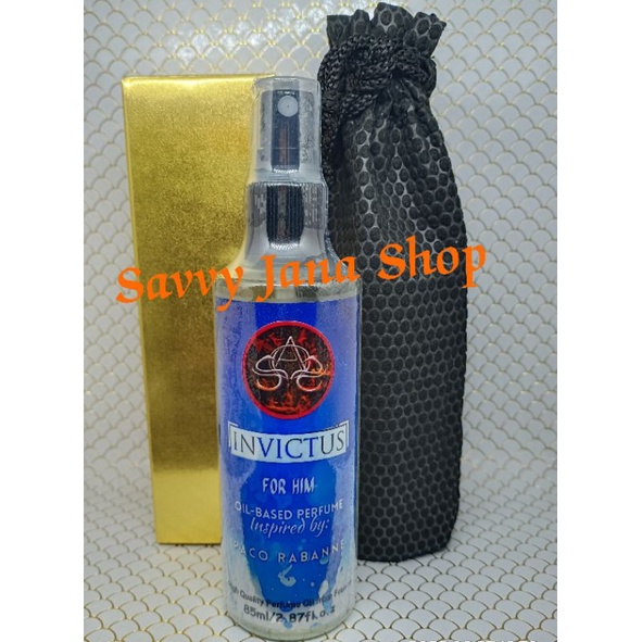 INVICTUS OIL BASE INSPIRED PERFUME 85 ml EAU DE PARFUM PABANGO EDP ...