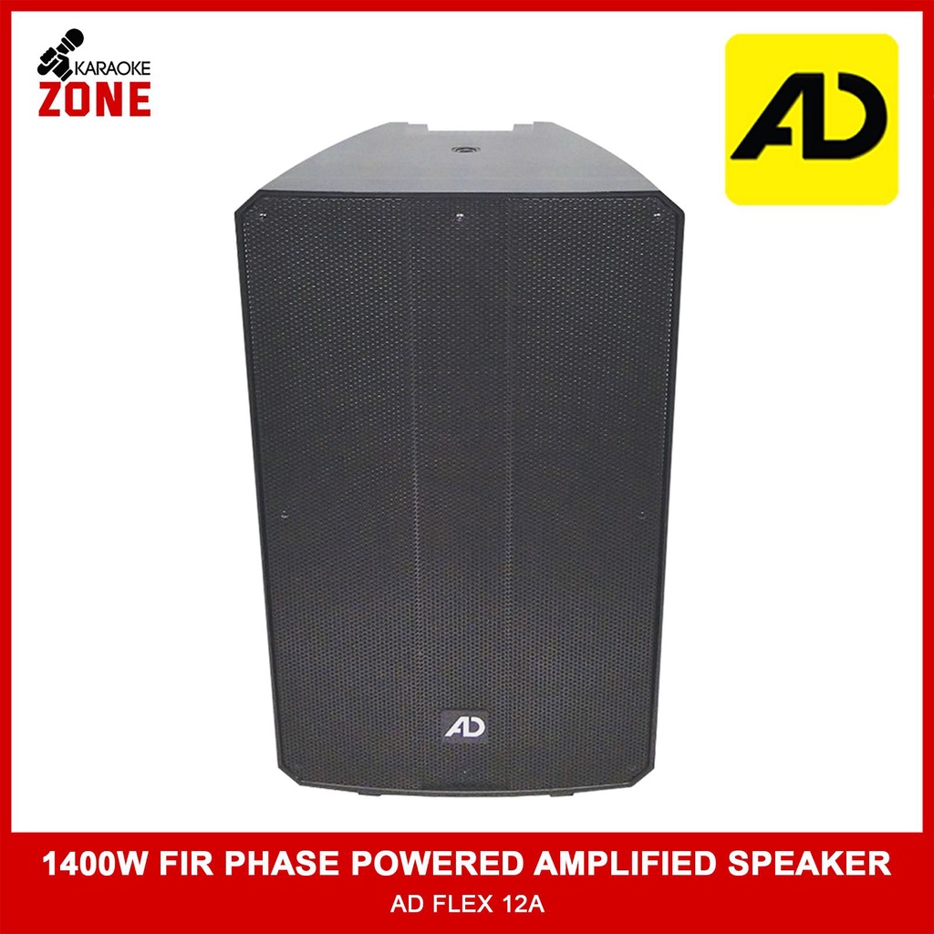 AD FLEX 12A / Speaker 1400W / FIR Powered Speaker / Amplified Speaker ...